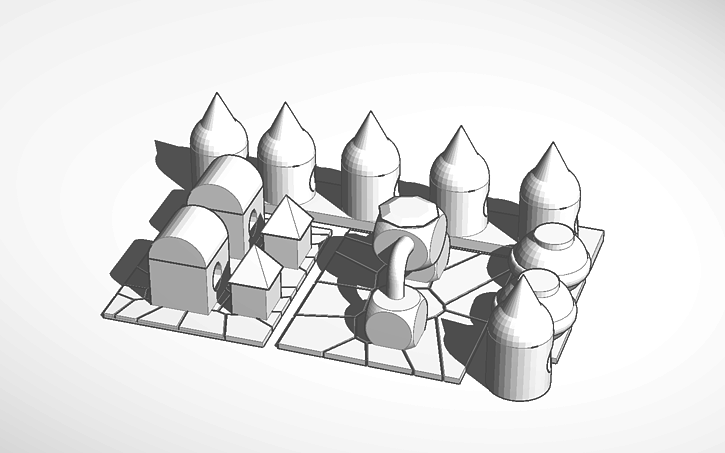 3D design Arthur Laub white | Tinkercad