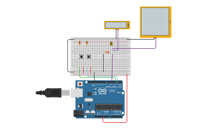 Circuit design PWM - Example 2 - Tinkercad