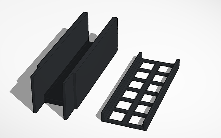 3D design Moss pole - Tinkercad