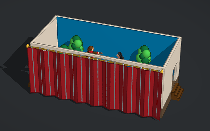 3D design Hamilton Duel: Broadway - Tinkercad