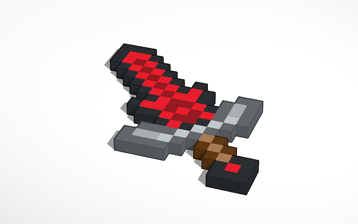 3D design Zion's Ruby Sword | Tinkercad