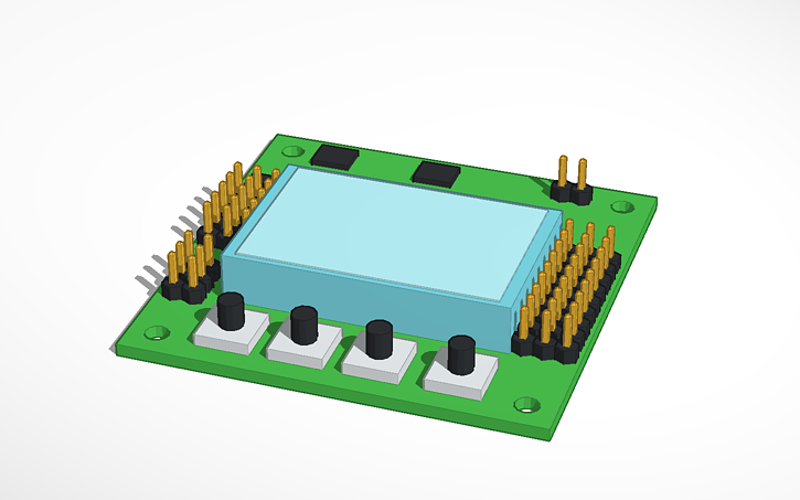 3D design KK2.0 KK2.1 Quadcopter Multi-Rotor Flight Controller # ...