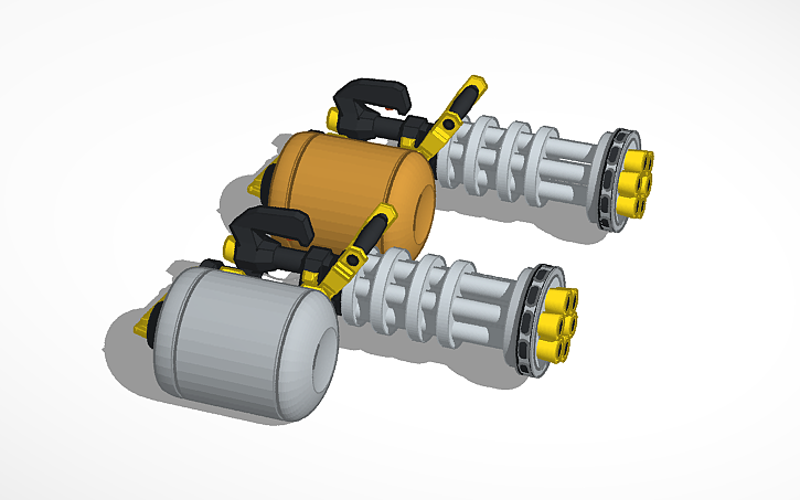 3d Design Splatoon Hero Splatling Tinkercad