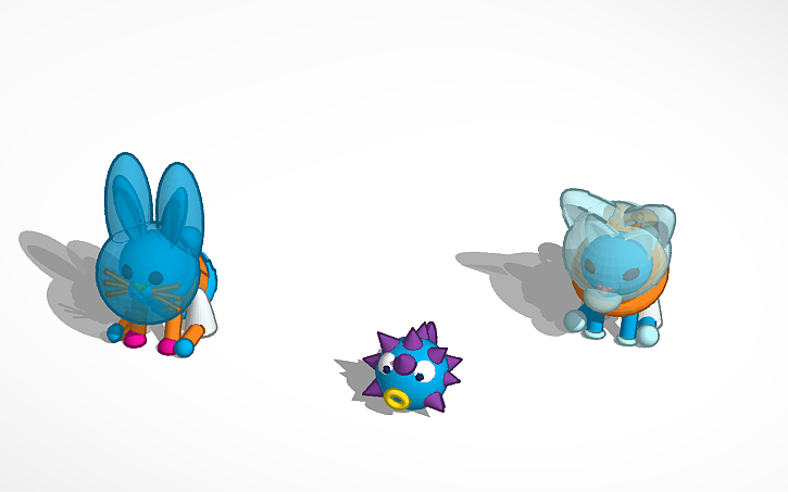 3d Design Урок 3 Космические животные Tinkercad