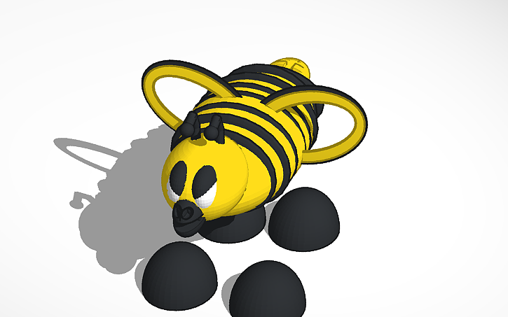 3D design Adopt Me Pet Idea(Bee Dortsie) - Tinkercad