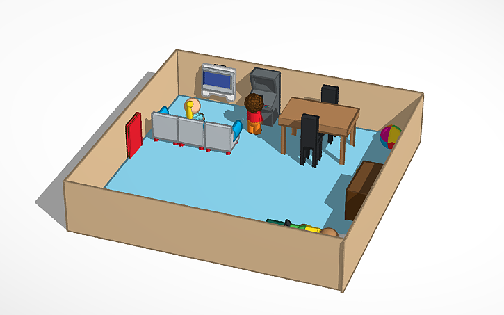 3D design My room | Tinkercad