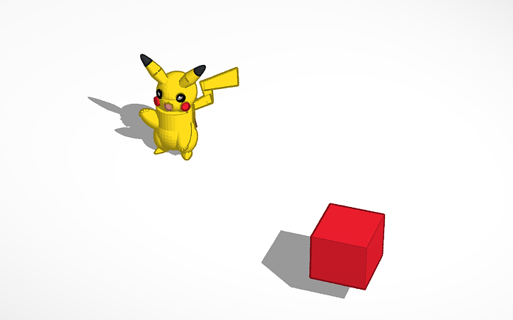 3D design Pokemon - Tinkercad