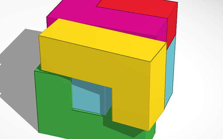 3d Design Copy Of 5 Rotating Objects Tinkercad
