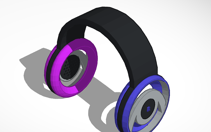 3D design Headset - Tinkercad