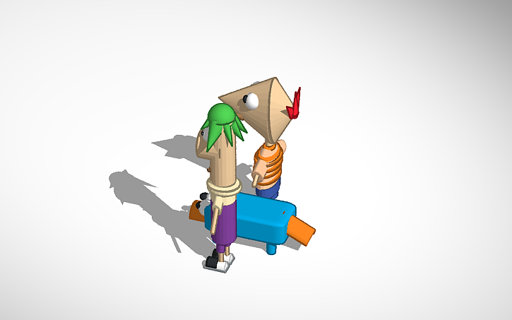 3D design phineas and ferb - Tinkercad