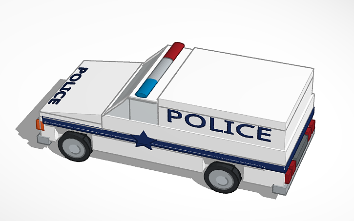 3D design Dash Bulldriver Police (Project Zomboid) - Tinkercad