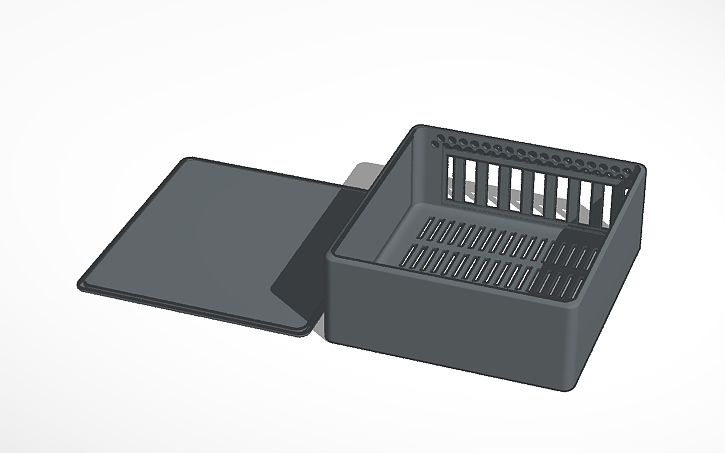 3d Design Mini Itx Case Tinkercad