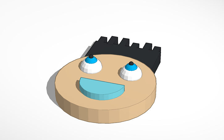 3D design Happy Face | Tinkercad