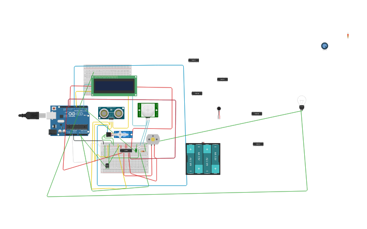 Circuit Design Home Automation Tinkercad