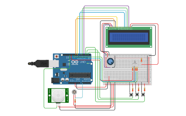 Circuit design responsi hardware-software 2 | Tinkercad Circuit design responsi hardware-software 2 | Tinkercad