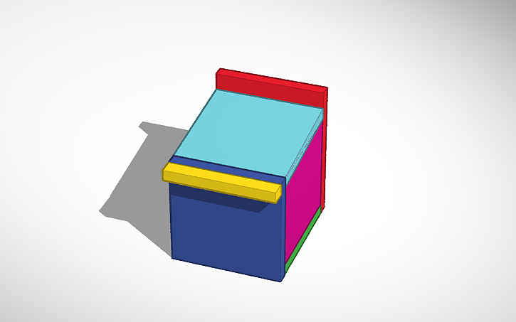 3D design Bird box Yr 8 Product Design | Tinkercad