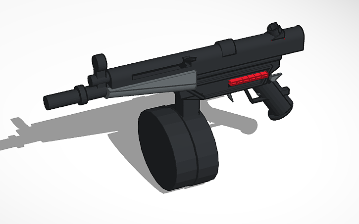 3D design MP5 - Tinkercad