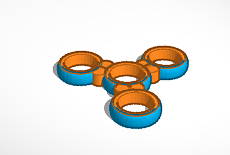 3D design Fidget spinner | Tinkercad
