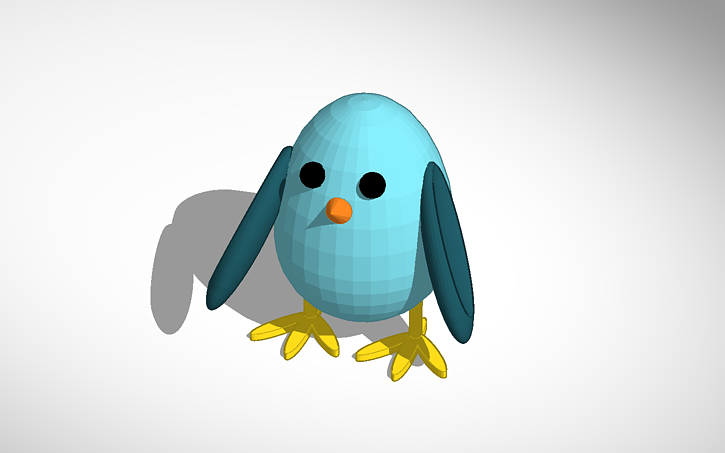 3D design Bird - Tinkercad