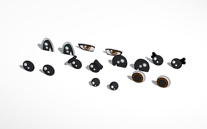 3d Design Eyes Tinkercad