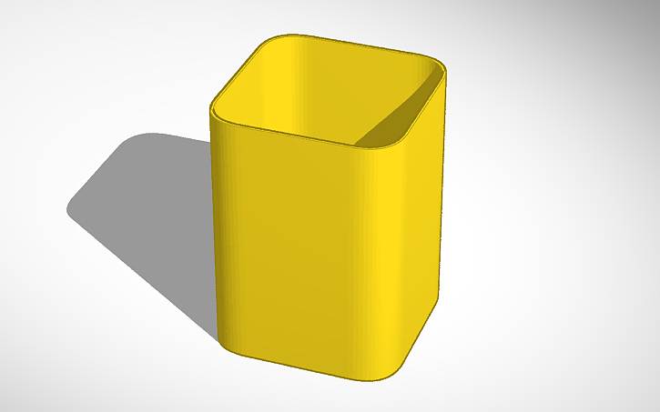 3D design Storage box - Tinkercad