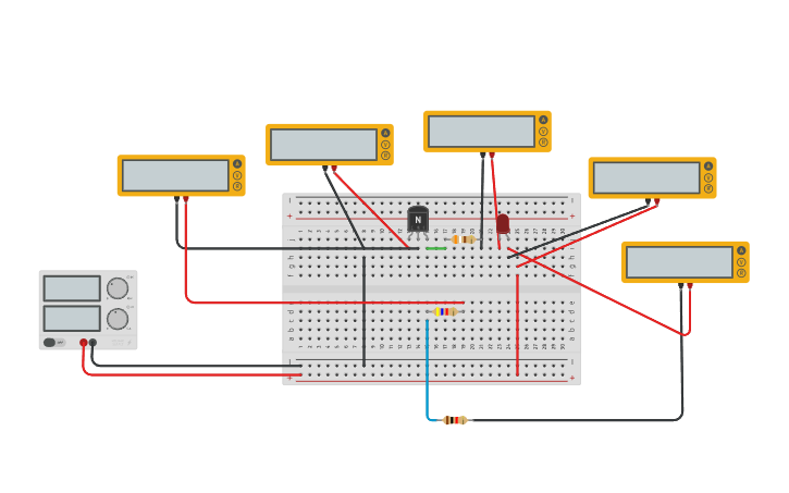 Circuit Design Water Level Circuit Current Measurement Tinkercad