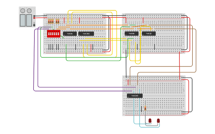 Circuit Design Taller 8 Daniel Cruz Tinkercad