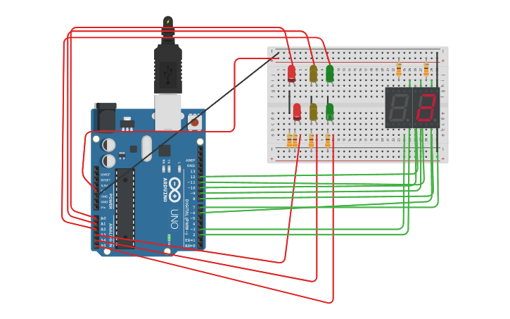 Circuit design Parcial - Tinkercad Circuit design Parcial - Tinkercad