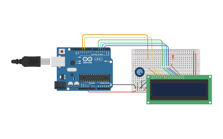Circuit design Chatgpt Menu Code - Tinkercad