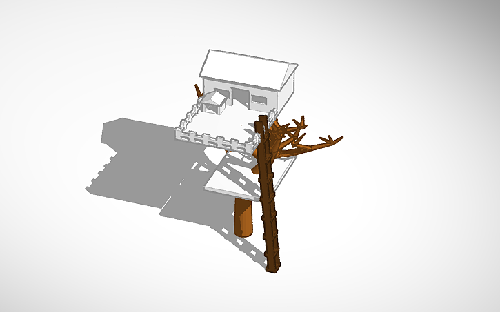 3D design Tree House - Tinkercad