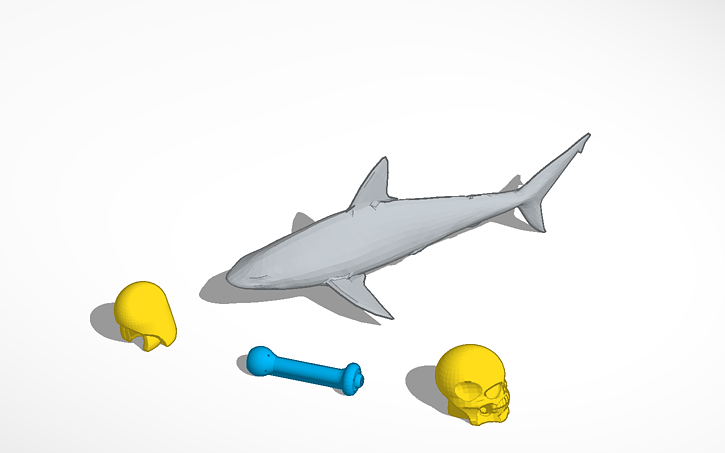 3D design Shark - Tinkercad