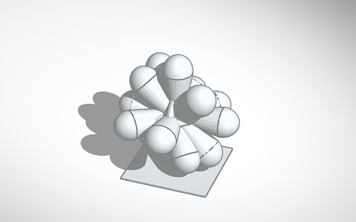 3D design D tri-torus orbital | Tinkercad