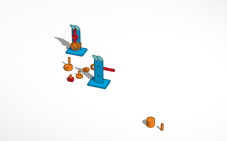 3D design Fin mechanism | Tinkercad