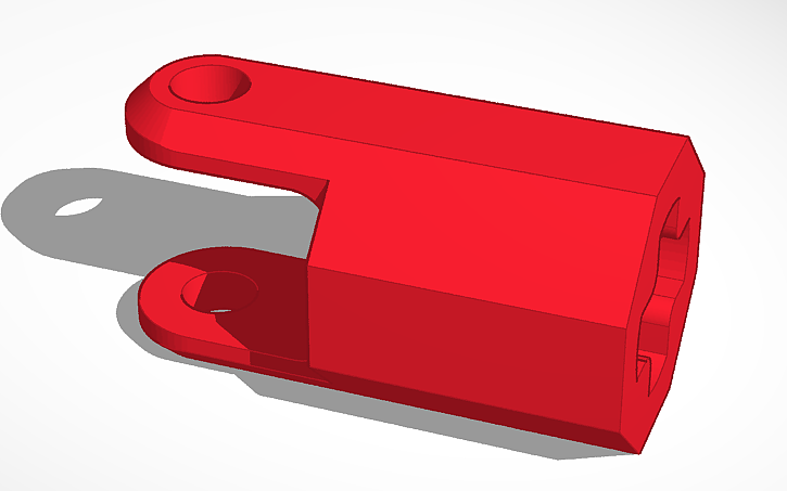 3D design Lego universal joint v2 - Tinkercad