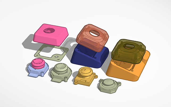 3d Design Mini Joystick Tinkercad