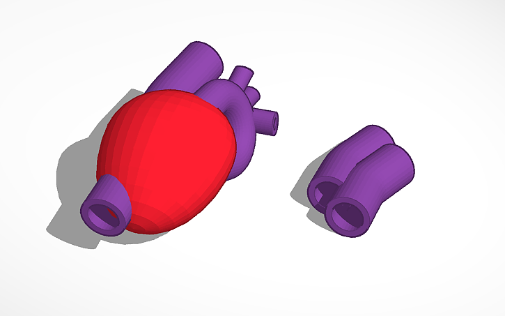 3D design Heart | Tinkercad