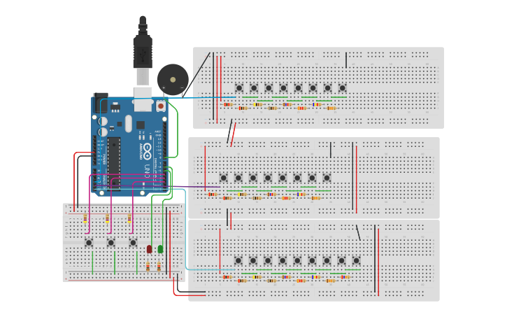 Circuit Design Project Arduiono Tinkercad