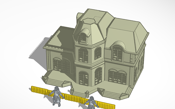 3D design Madara Mansion | Tinkercad