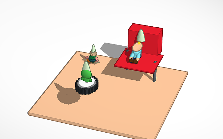 3D design Exquisite Hillar - Tinkercad