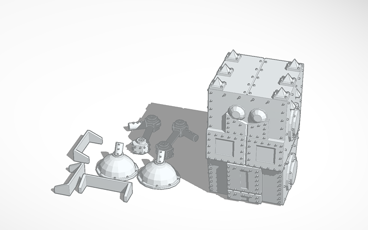 3D design Modron - 28mm Scale Miniature | Tinkercad