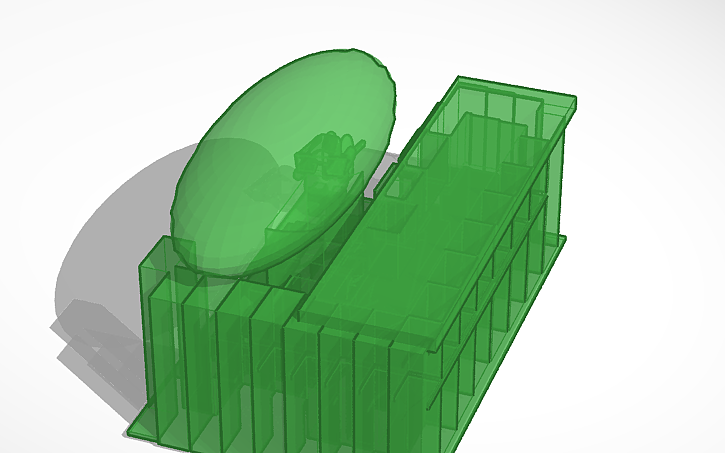 3D design nature path - Tinkercad