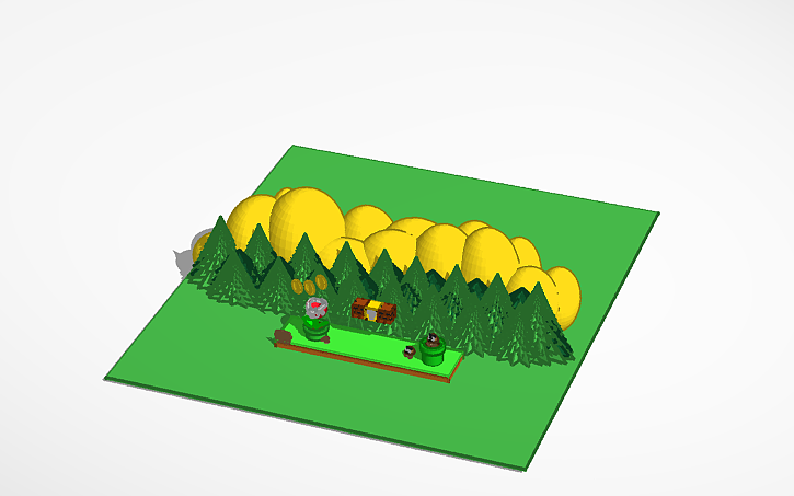 3D design Mario - Tinkercad