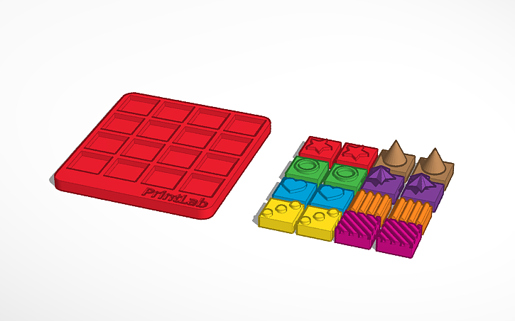 3D design Copy of 7. Duplicating Objects | Tinkercad