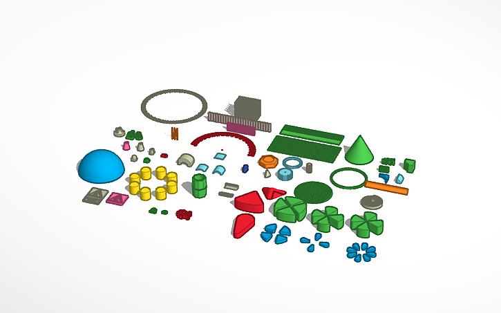 3D design Useful Shapes - Tinkercad