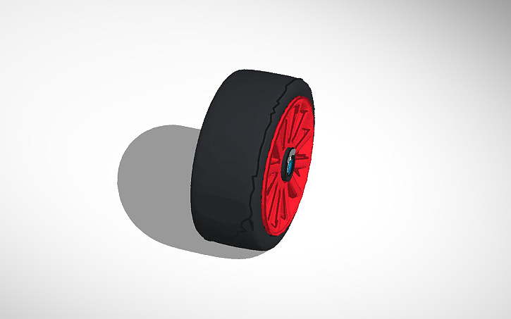 3D design rueda bmw | Tinkercad