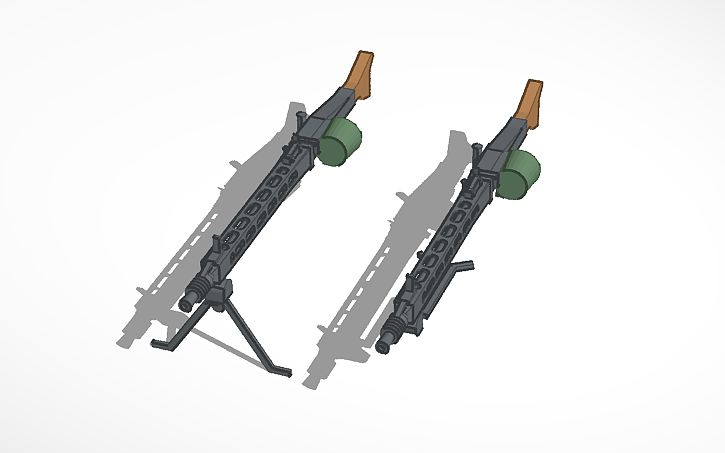 3D design MG42 | Tinkercad