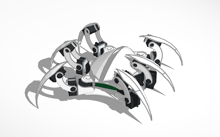 3D design My Hexapod Robot - Tinkercad