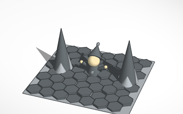 3D design earth wizard | Tinkercad