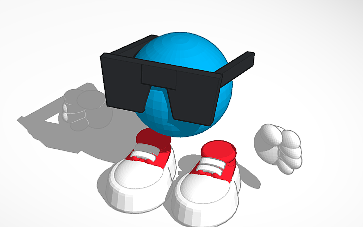 3D design SKin 1 - Tinkercad