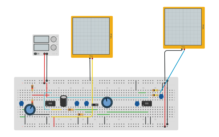 Circuit Design Generador De Señales Tinkercad